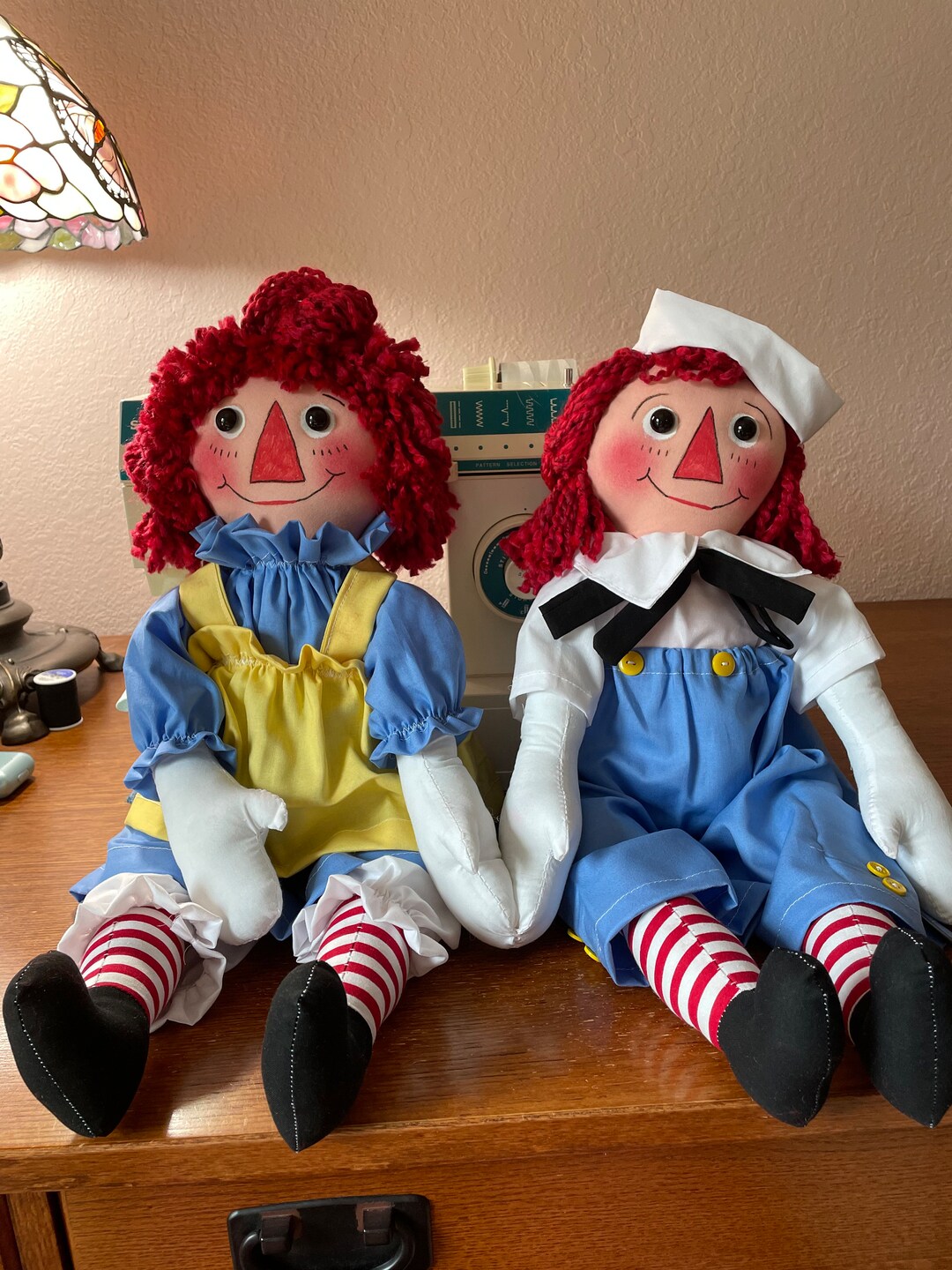22” Fleischer Cartoon Raggedy Ann and Andy Pair - Etsy