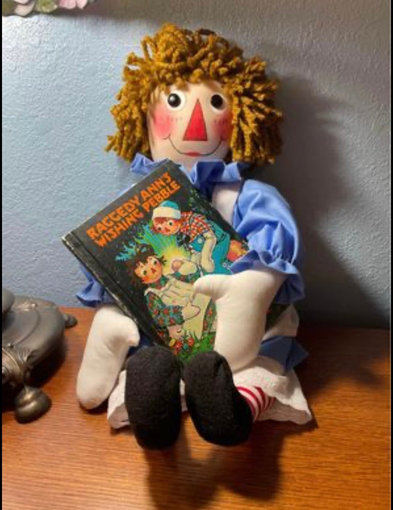 22 Raggedy Ann Doll and Book Set - Etsy