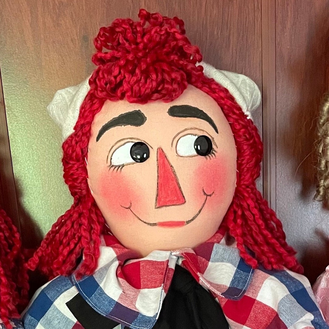 25 Realistic Face Raggedy Andy Doll - Etsy