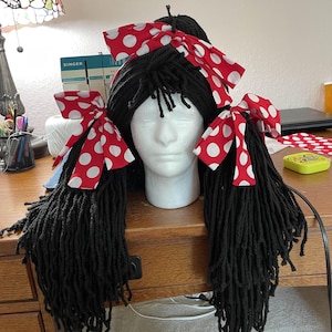 Custom Raggedy Ann Yarn Costume Wig - Etsy