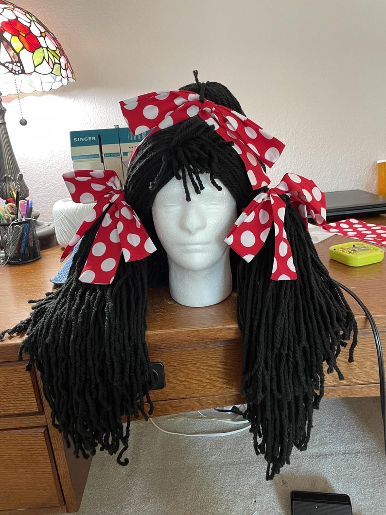 Custom Raggedy Ann Yarn Costume Wig - Etsy
