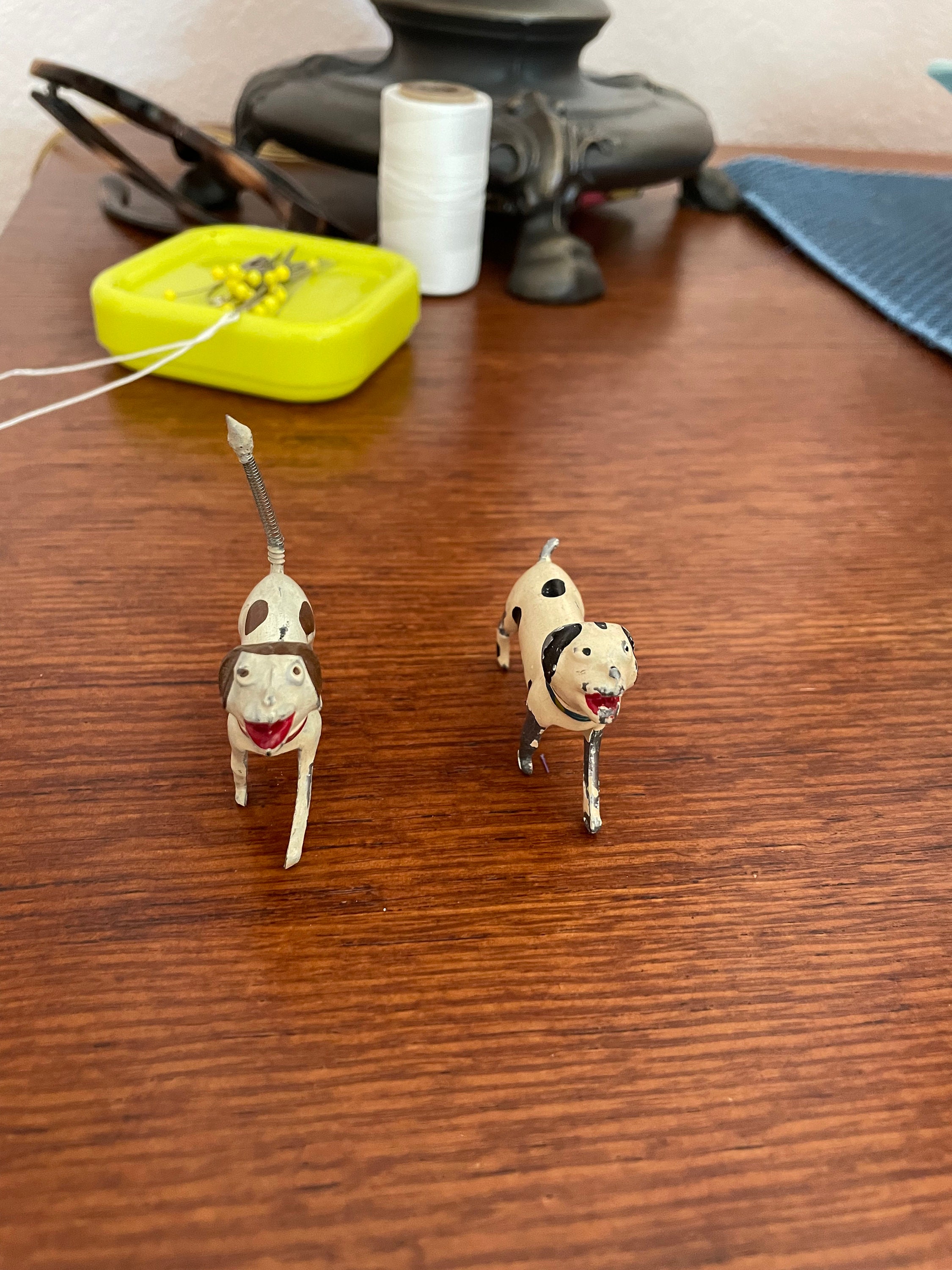 Antique Cast Metal Toy Dogs 1930s - Etsy