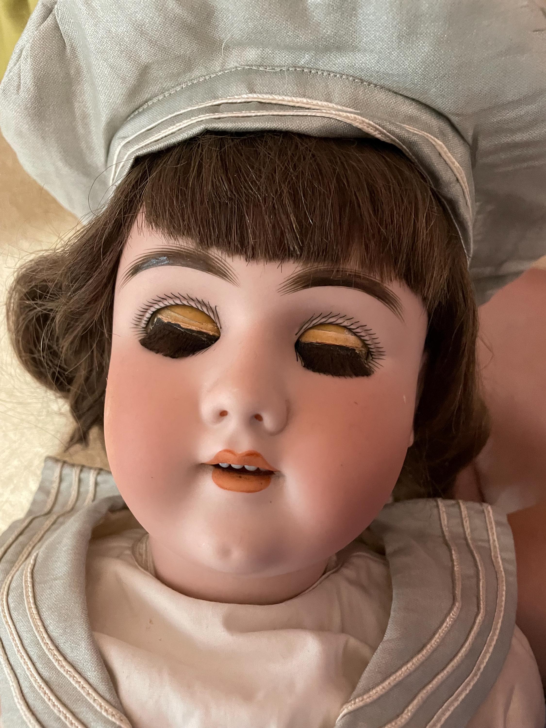 30” Antique Handwerck German Bisque Doll - Etsy