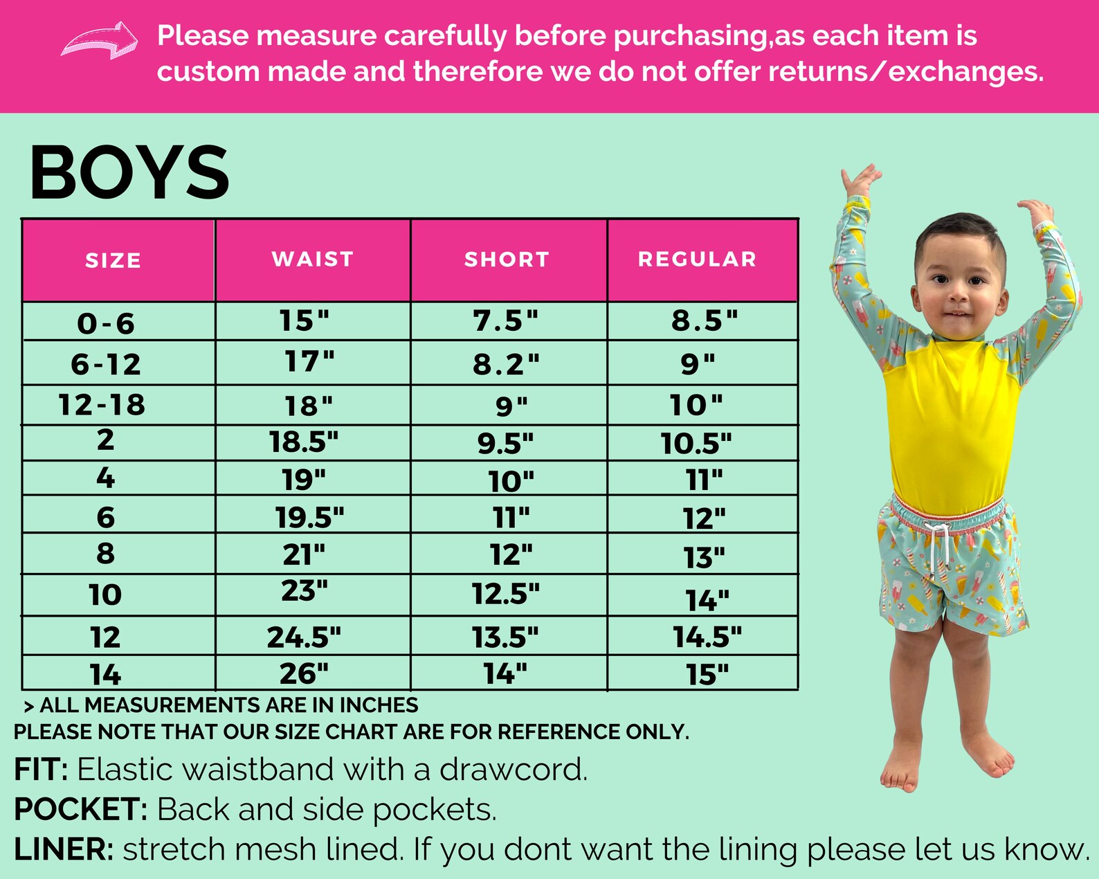 Boy Summer Christmas Bathing Suit Swimsuits Swimwear Trunks - Etsy