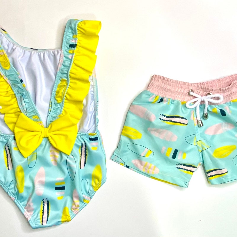 Matching Brother Sister Swimsuit - Etsy