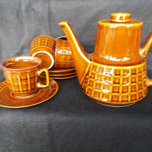 Vintage ZPS Pruszkow Tea or Coffee Set. Teapot. Milk. Sugar. Cups and ...