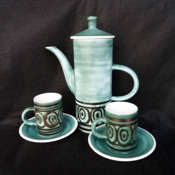 Pottery Coffee Pot - Etsy