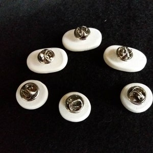 Handmade New Lapel Pins. for Man or Woman. Brooch Jewellery Ceramic ...