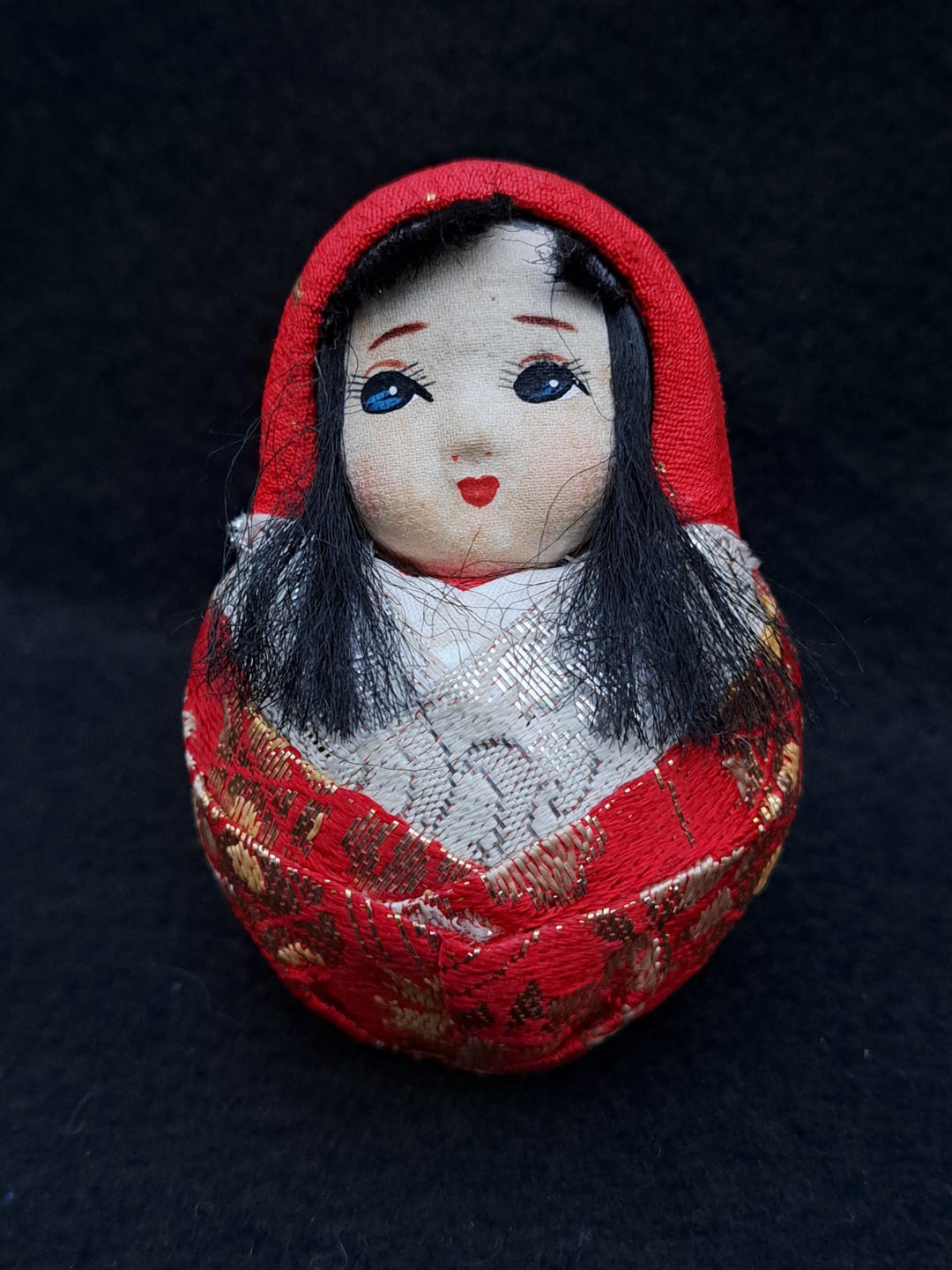 Vintage Nishiki Daruma Dolls. Japanese Vintage. Roly Poly Dolls ...