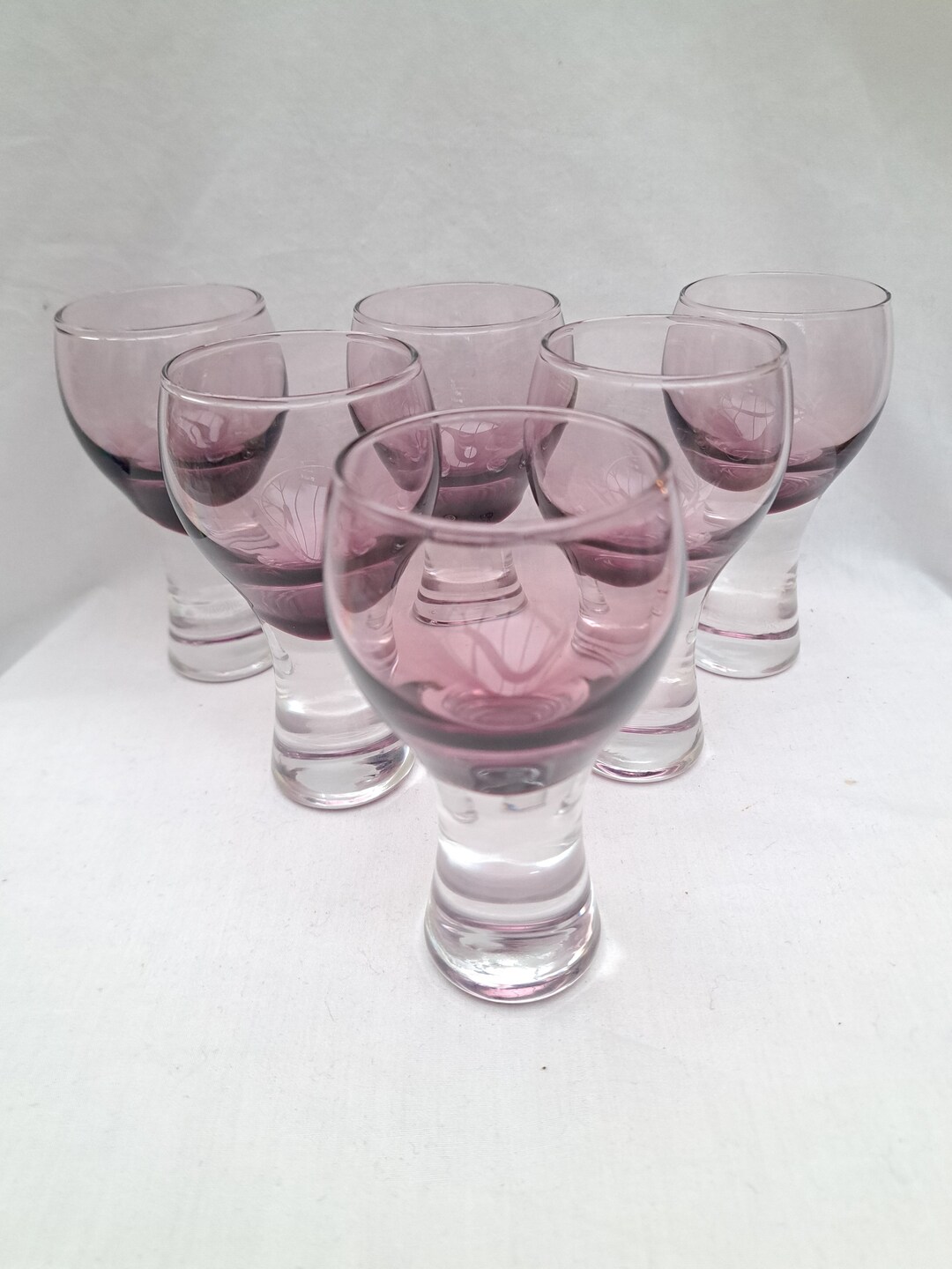 Caithness Canisbay Sherry Goblets. Colin Terris. 1970s. Vintage Goblet ...