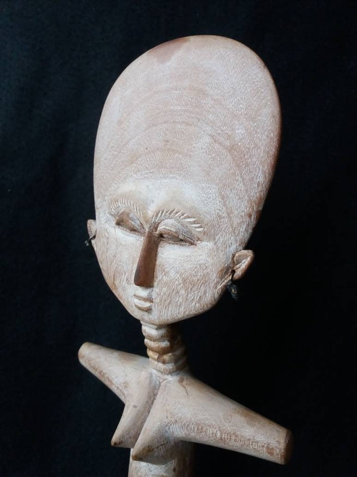 Akan Akua'ba Doll. Ghana Ashanti Asante Fertility Doll. African Tribal ...