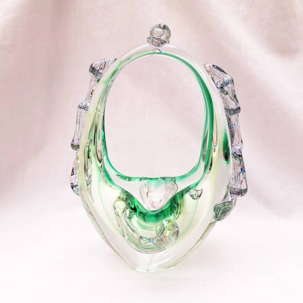 Romanian Glass Bowl - Etsy