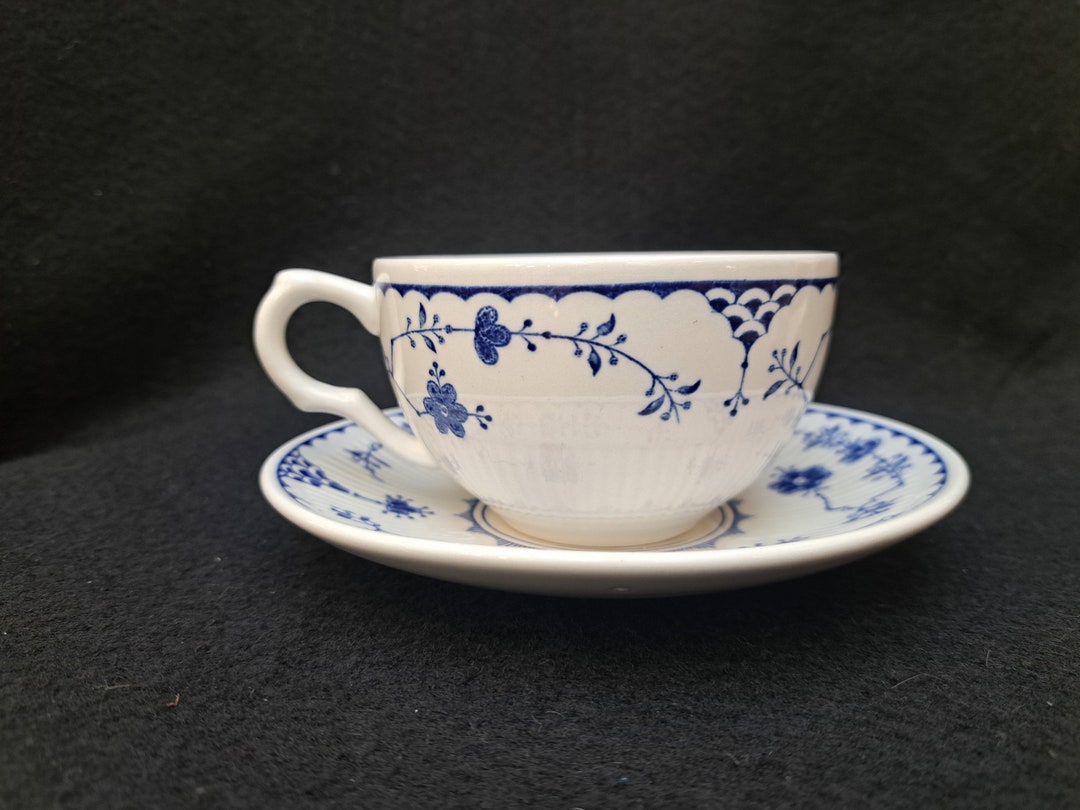 Vintage Mason's Blue Denmark Pattern Teacup and Saucer. English ...