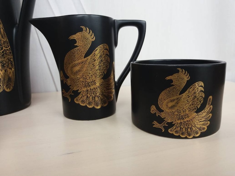 Vintage Portmeirion PHOENIX Coffee Service. John Cuffley. Stoke-on ...