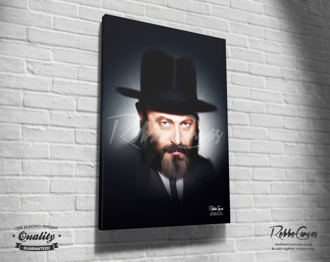Beautiful Jewish Portrait EARLY YEARS Original Digital Painting Print ...