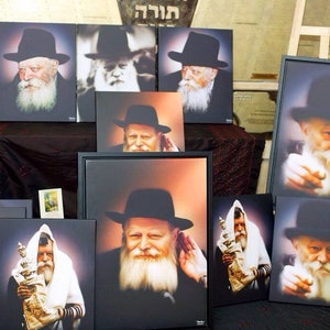 Beautiful Jewish Portrait - KING - Original Digital Painting Print on ...