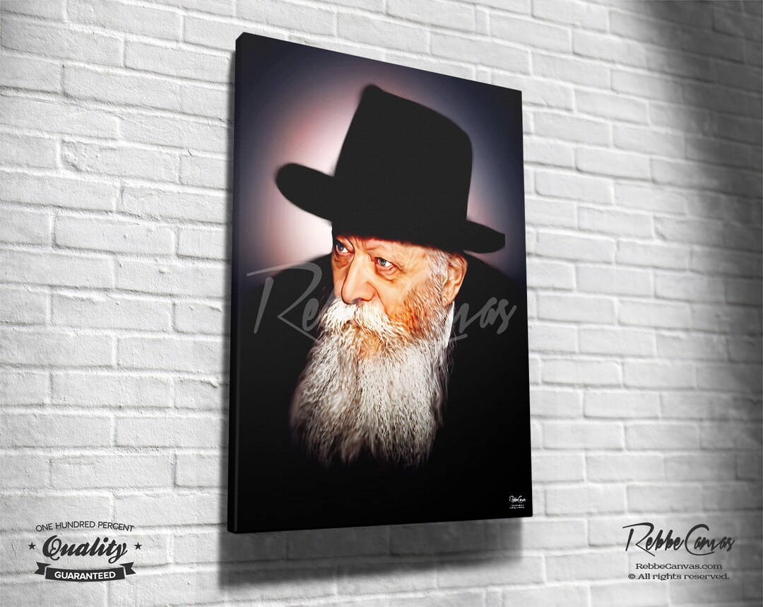 Beautiful Jewish Portrait - RABBI - Original Digital Painting Print on ...