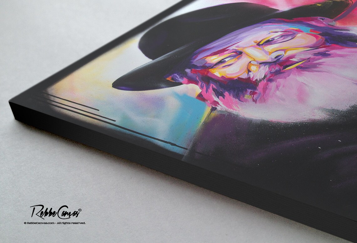 Beautiful Jewish Portrait COLOURS Original Digital Painting Print on ...