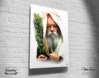 Beautiful Jewish Portrait - KING - Original Digital Painting Print on ...