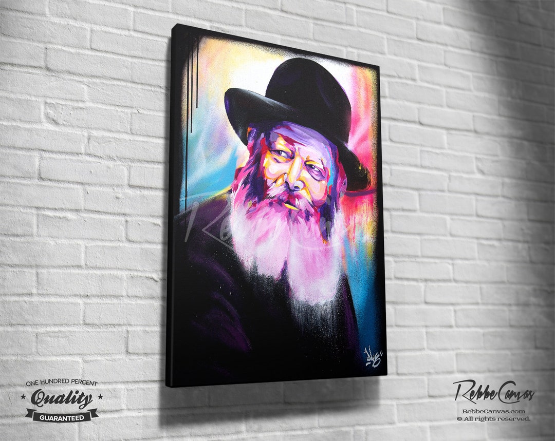 Beautiful Jewish Portrait - COLOURS - Original Digital Painting Print ...