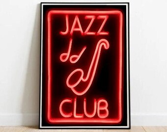 Jazz Club Sign - Etsy