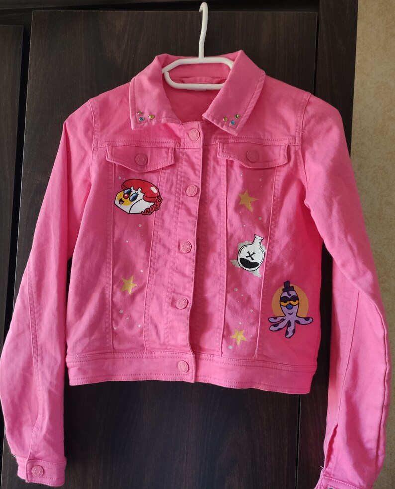 Custom Clothes / Hand Painted Denim Jacket - Powerpuff Girls / Made to ...