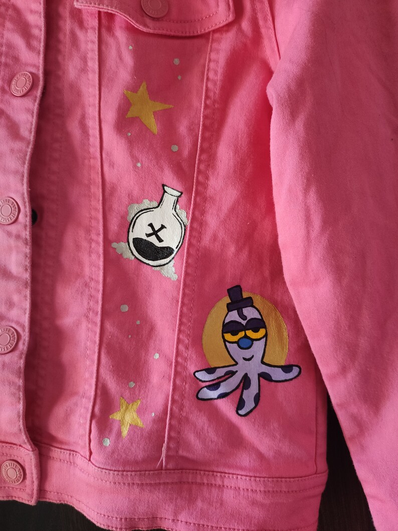 Custom Clothes / Hand Painted Denim Jacket - Powerpuff Girls / Made to ...