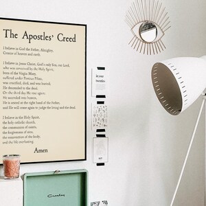 The Apostles Creed Prayer Printable, Digital Download, Confirmation ...