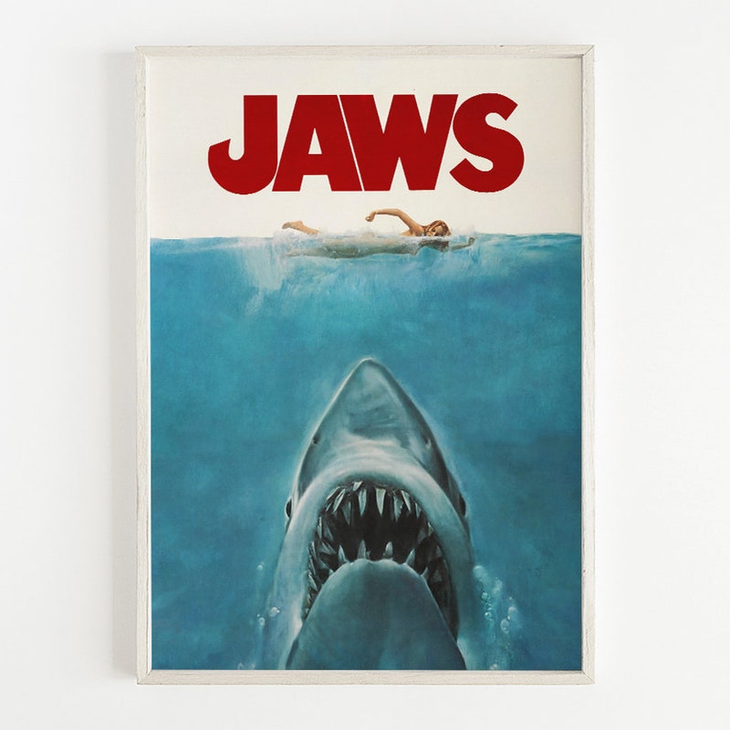 Jaws Poster - Etsy