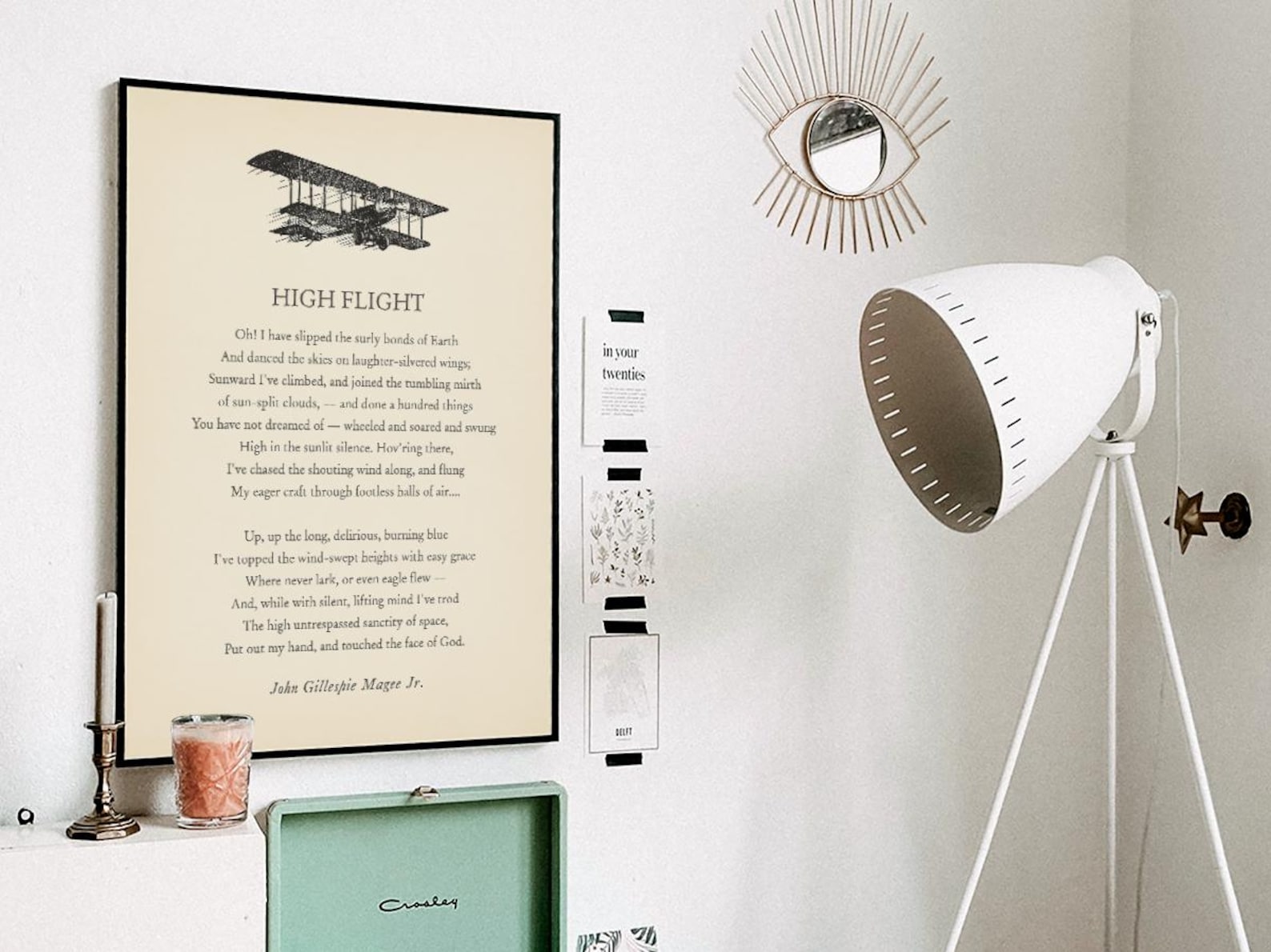 High Flight Poem by John Gillespie Magee Printable, Digital Download ...