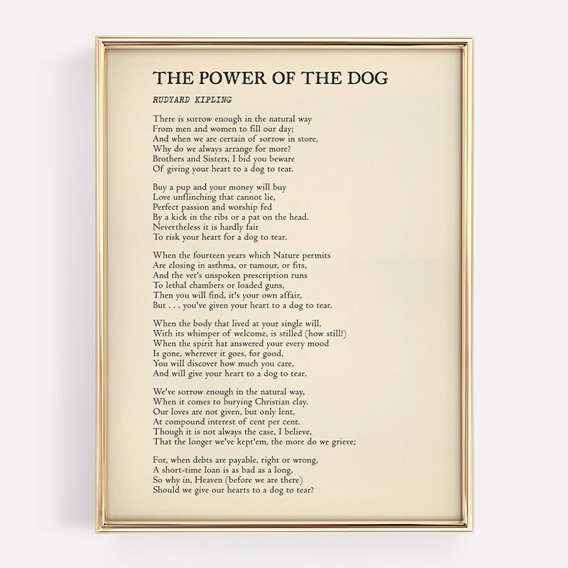 Dog Poem - Etsy