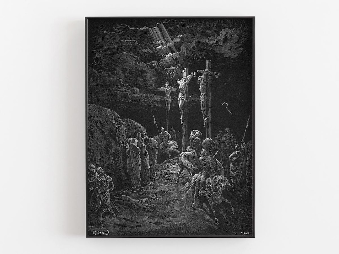 Gustave Doré Crucifixion of Jesus at Calvary Printable, Digital ...