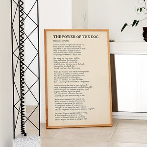 The Power of the Dog Poem by Rudyard Kipling Printable, Life of A Dog ...