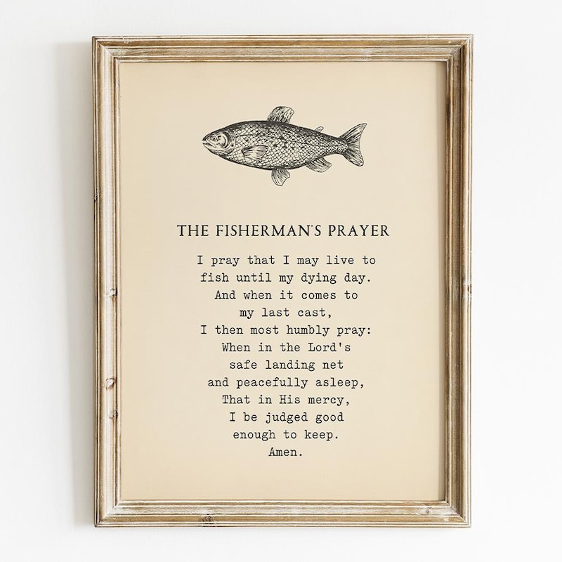 Fishermans Prayer - Etsy