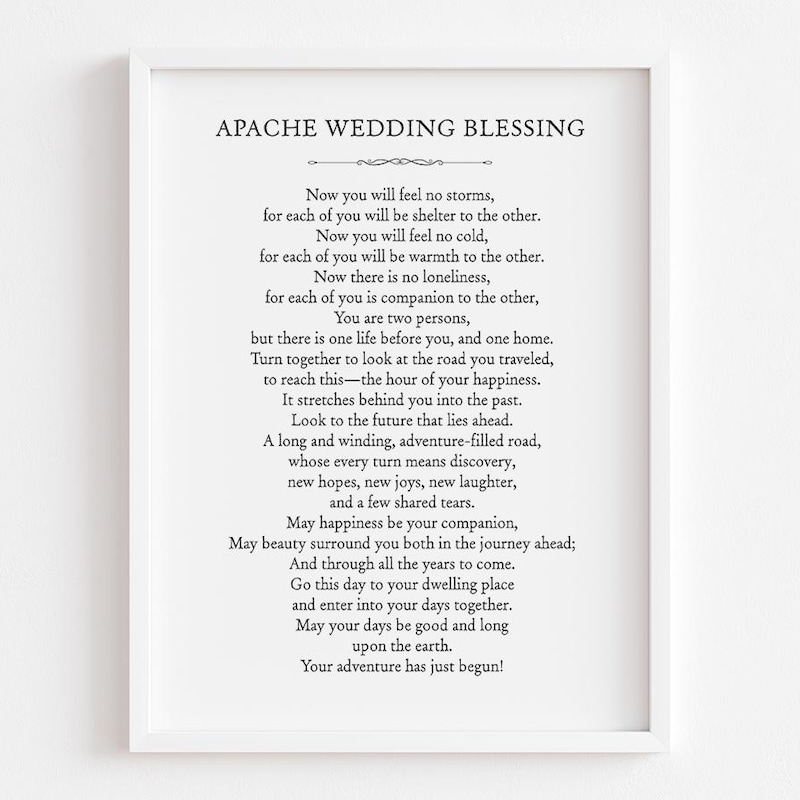 Apache Blessing - Etsy