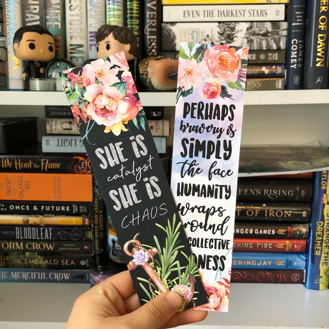 Bookish Bookmark | Bookish. Bookish Gifts. Bookmark. Bookish Merch ...