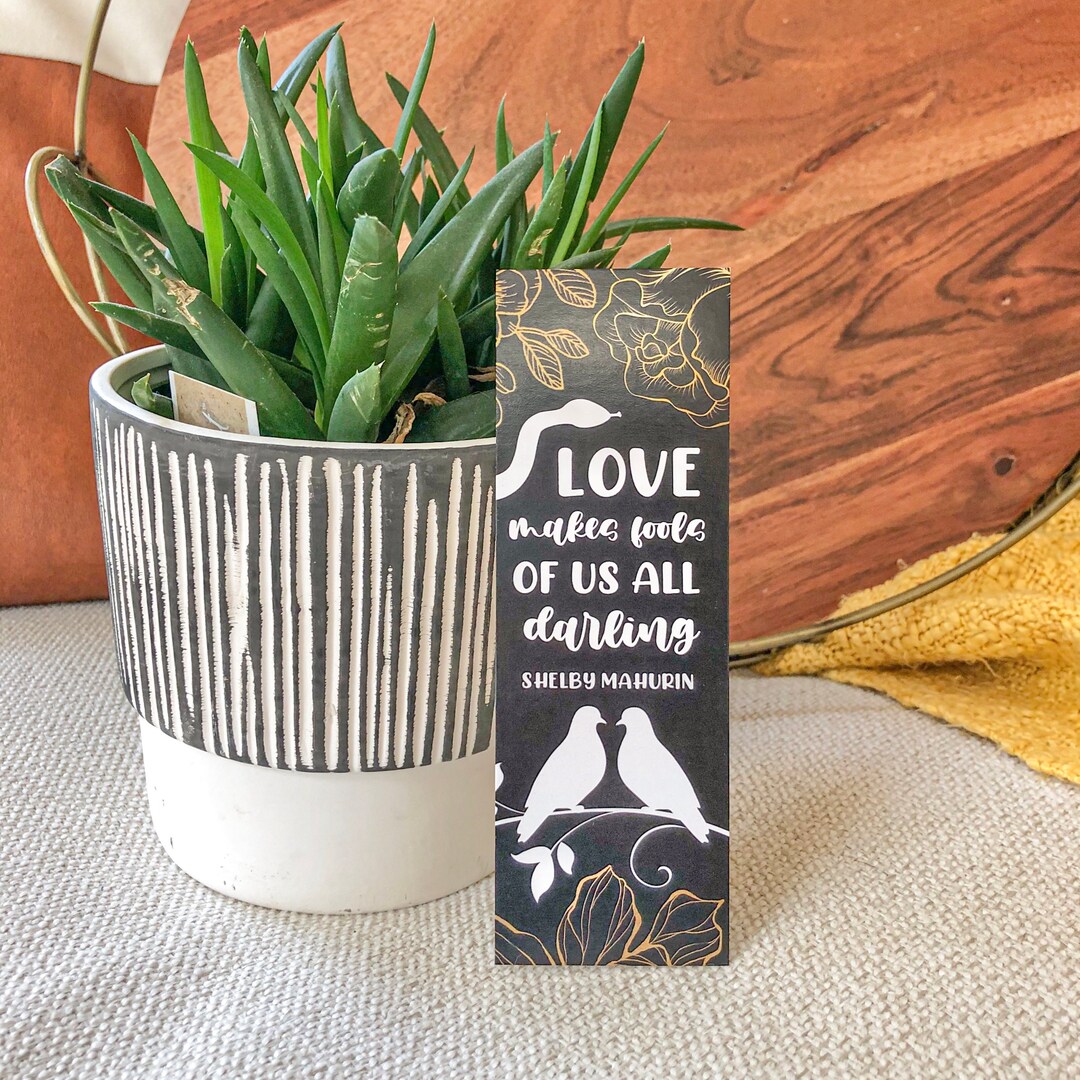 Bookish Bookmark | Bookish. Bookish Gifts. Bookmark. Bookish Merch ...