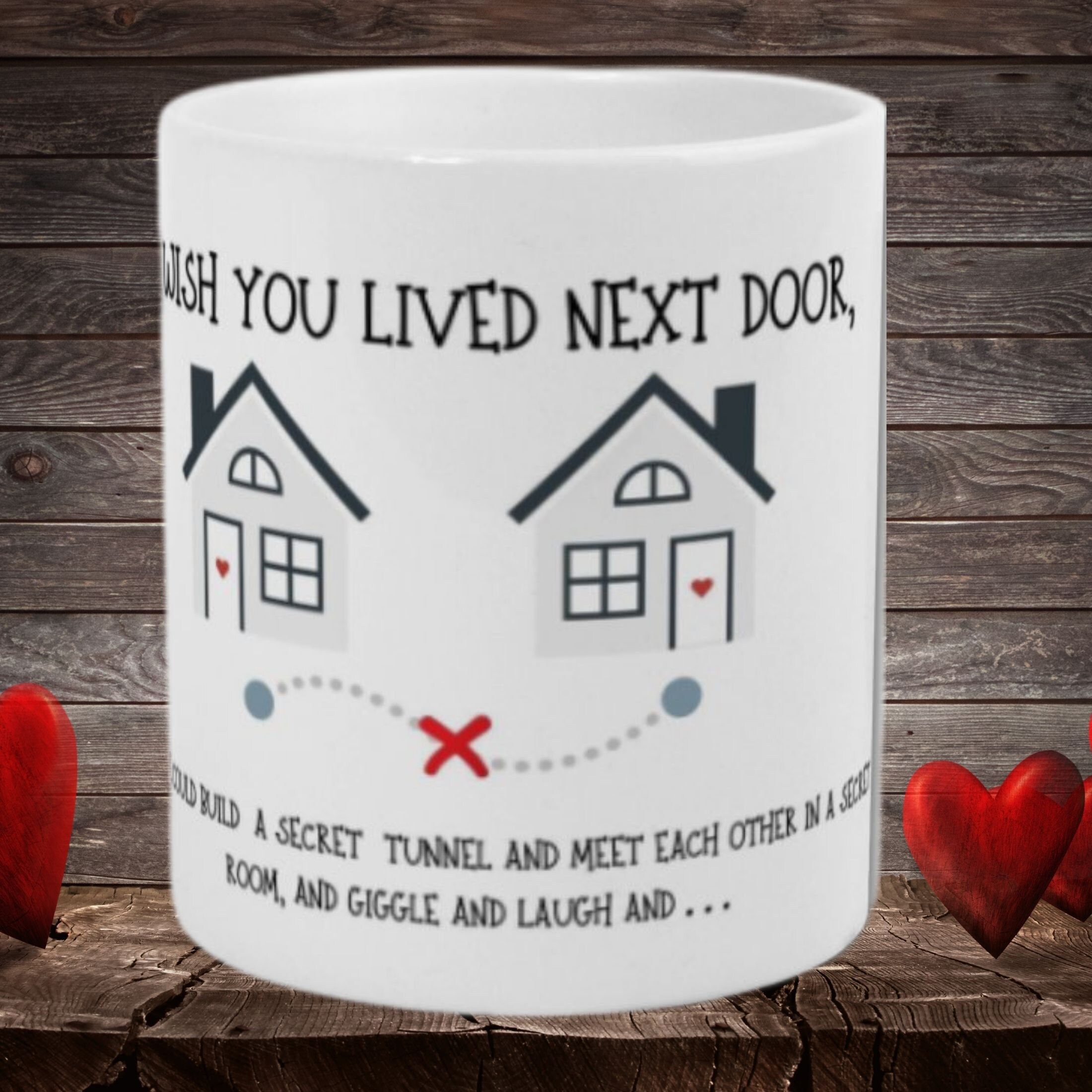 I Wish You Lived Next Door Ornaments Sentimental Ts Expressing