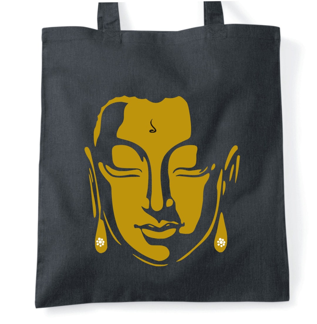 Buddha Bag, Golden Buddha, Buddha Tote Bag - Etsy