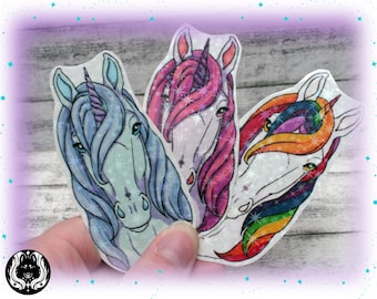2.5 Set of Holo Dream Blob Stickers, DSMP Water Resistant Vinyl Decals ...