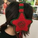 Crochet Star Ear Muffs: Y2K Acrylic Headband - Etsy