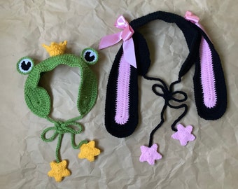 Cottagecore or Goblincore Frog Headband by Uncommonlygood - Etsy