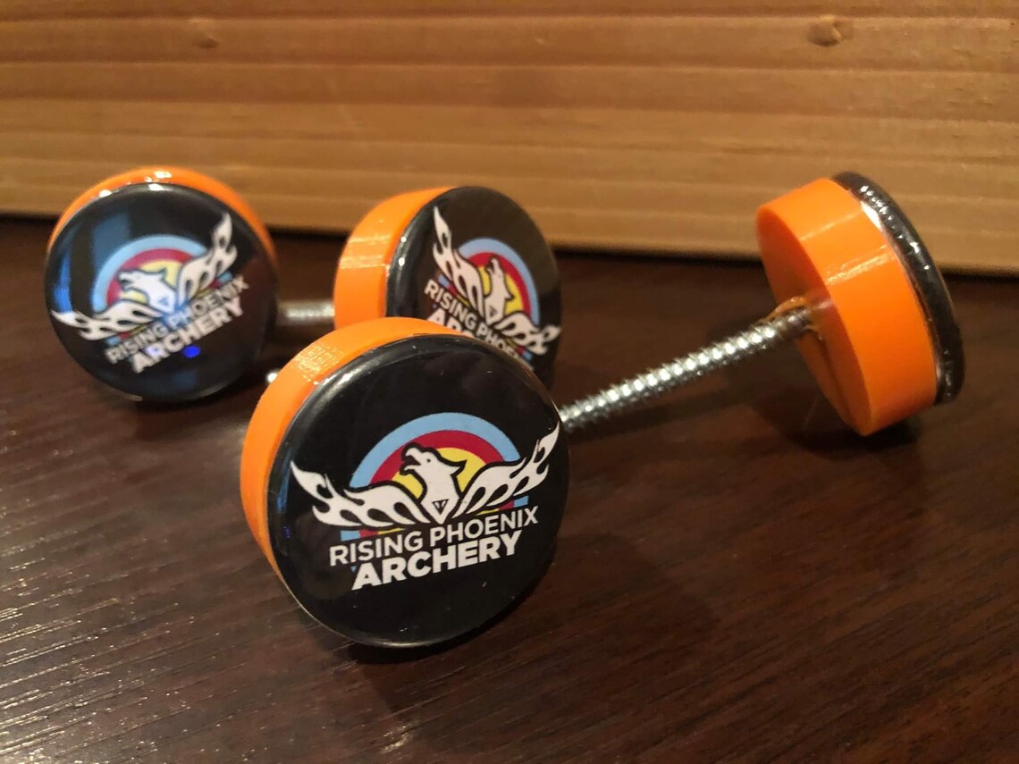 Gritty, CUSTOM Target Archery Pins With Any Logos You Want! - Etsy