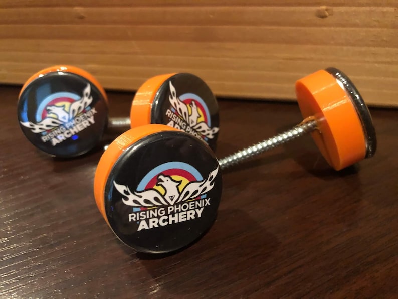 Gritty, CUSTOM Target Archery Pins With Any Logos You Want! - Etsy