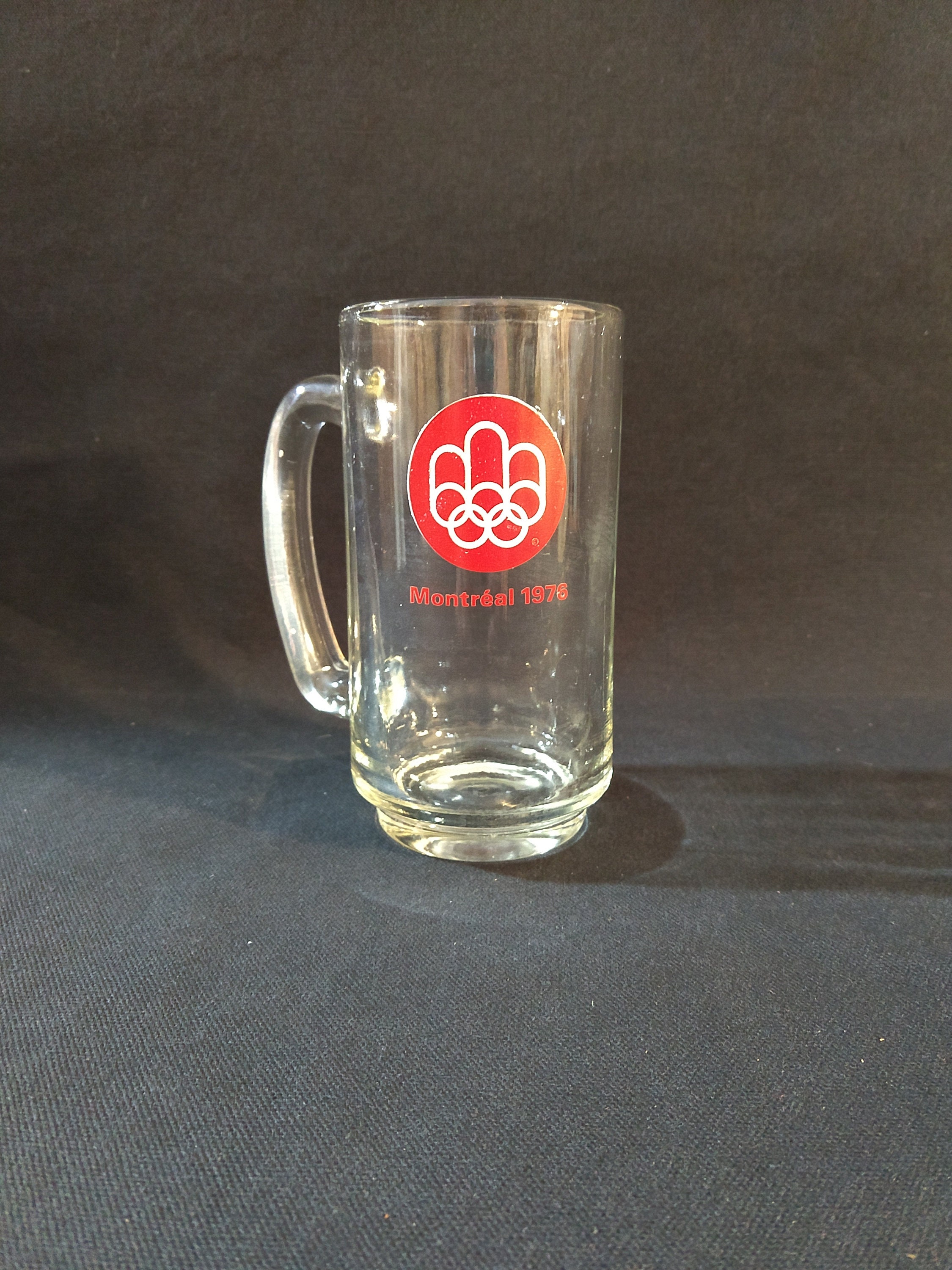 Tasse des Jeux olympiques dété de Montréal 1976, bière stein, logo des ...