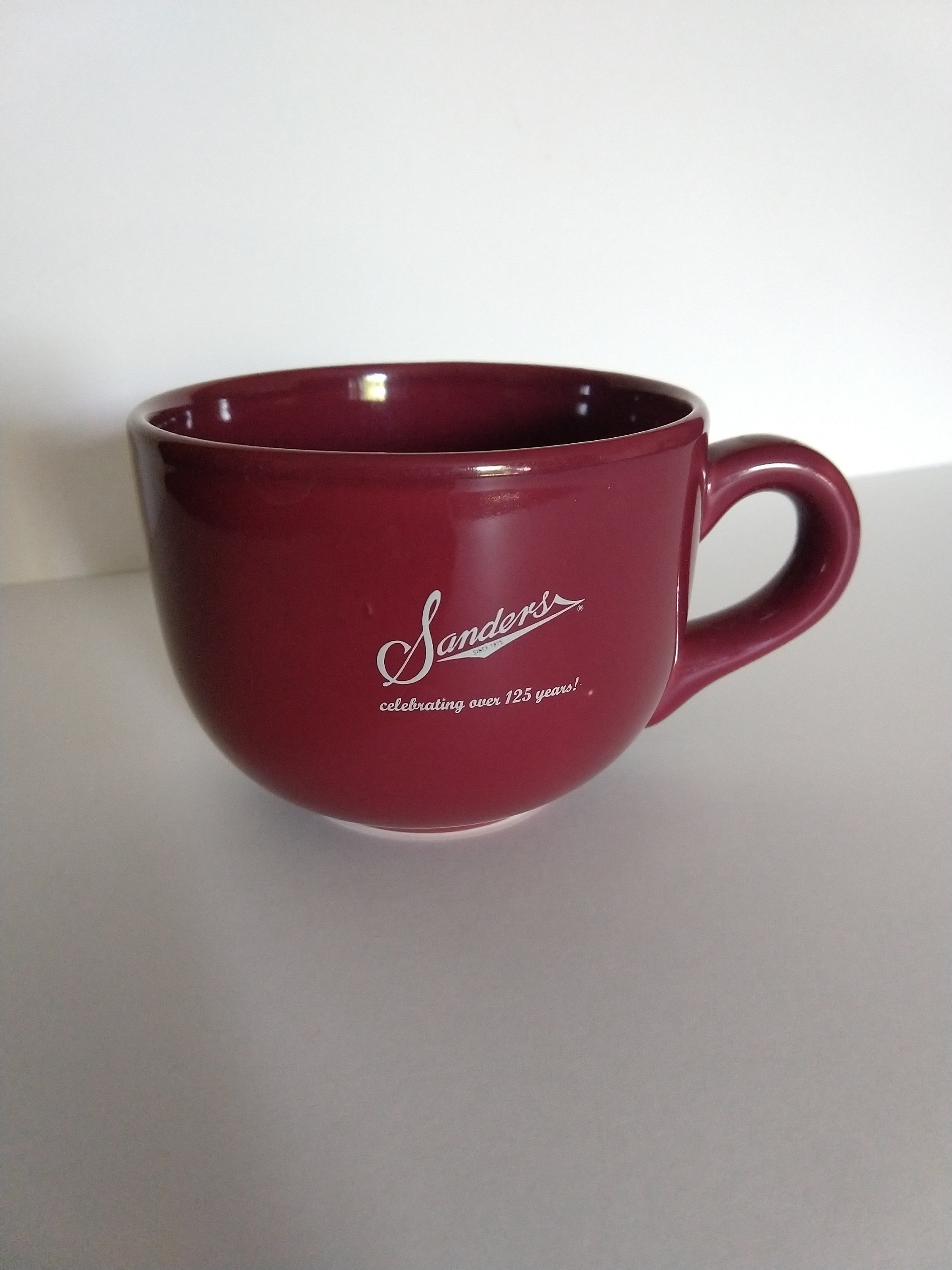RARE Vintage Sanders 125th Anniversary Cup Large Handled Mug - Etsy