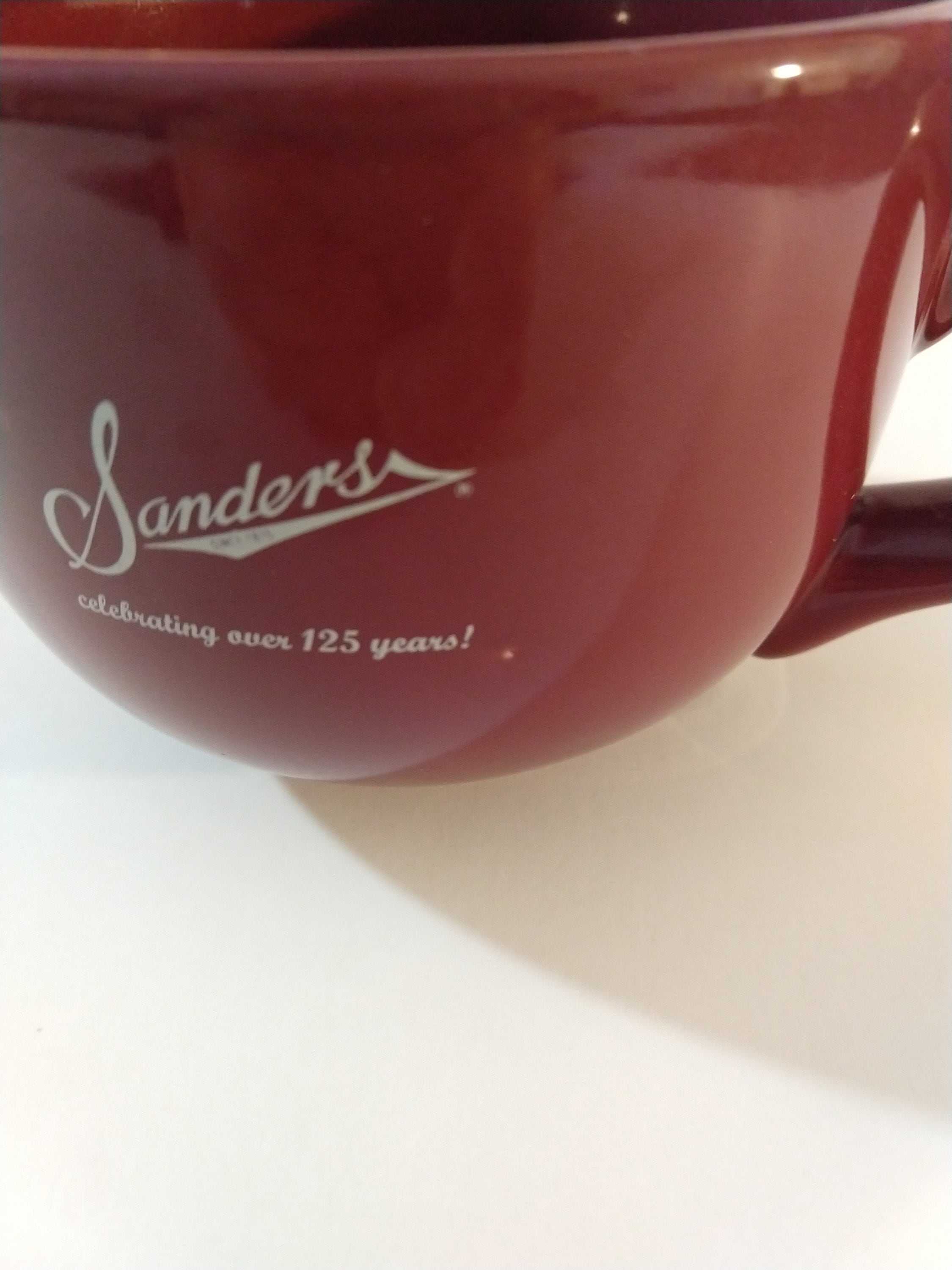 RARE Vintage Sanders 125th Anniversary Cup Large Handled Mug - Etsy