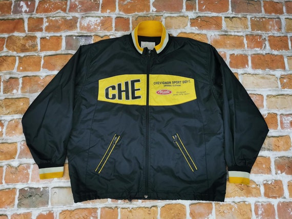 Chevignon Vintage Summer Jacket CHE black money Togs … - Gem