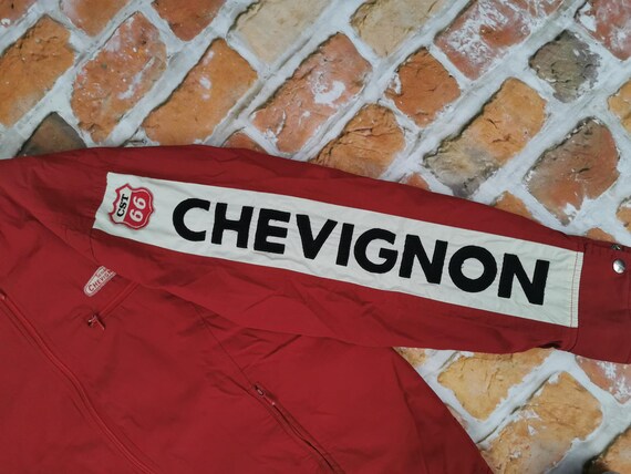 Chevignon Vintage Sommer jacke rot weiss cst 66 casual - Gem