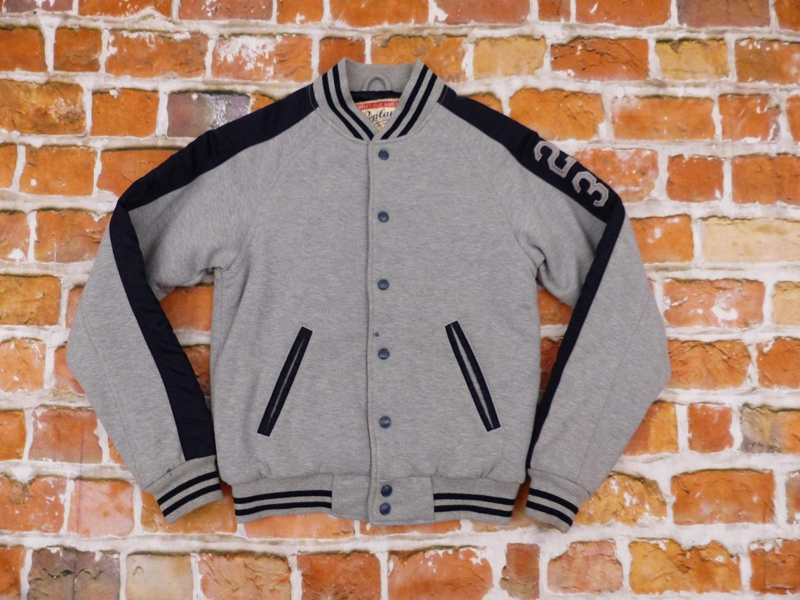 Replay Brand Vintage Jacke grau 23 Casual Bule Jeans College - Etsy.de